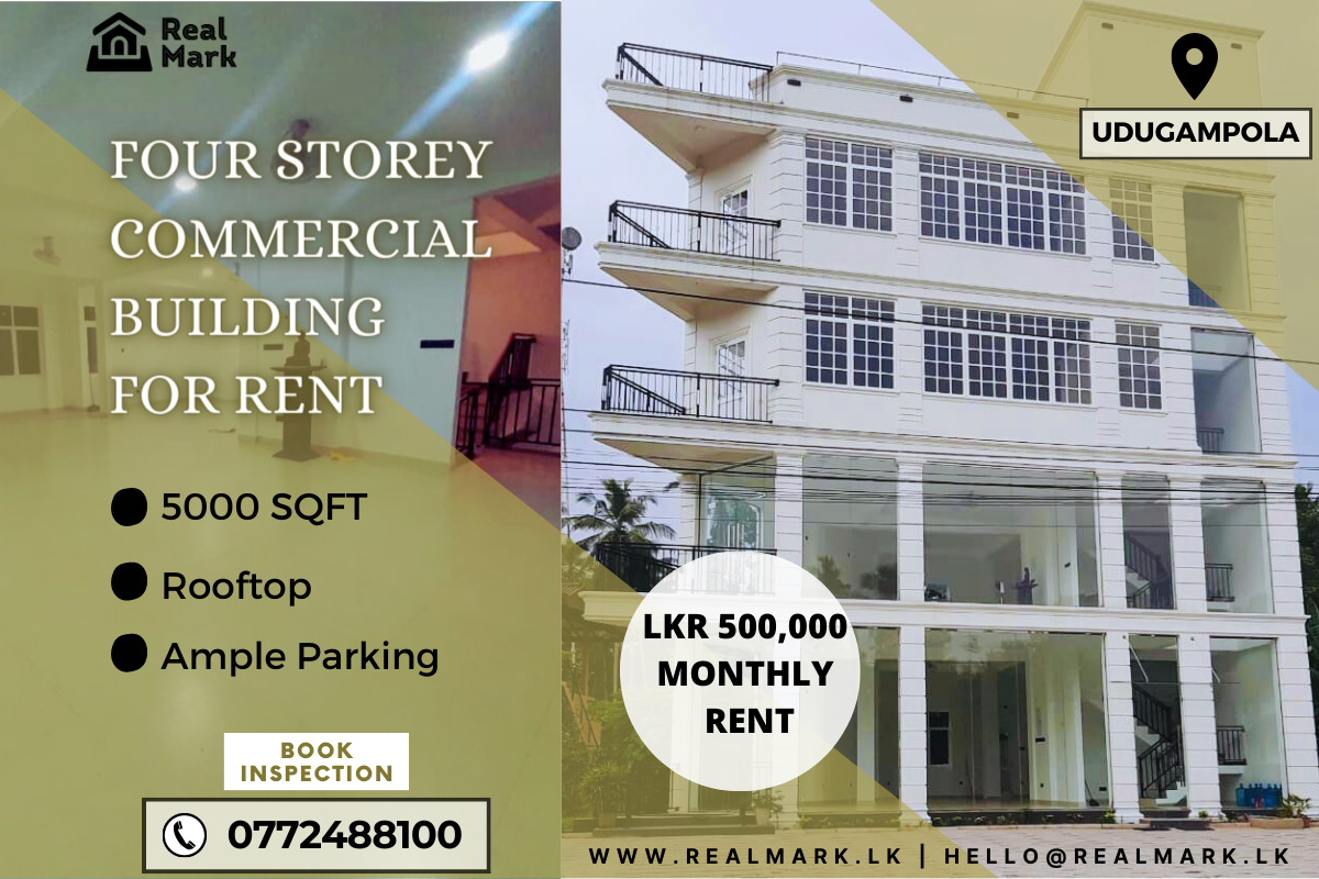 Commercial building for rent in Udugampola